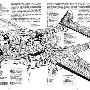 P 61cutaway Aircraft Of World War Ii Forums