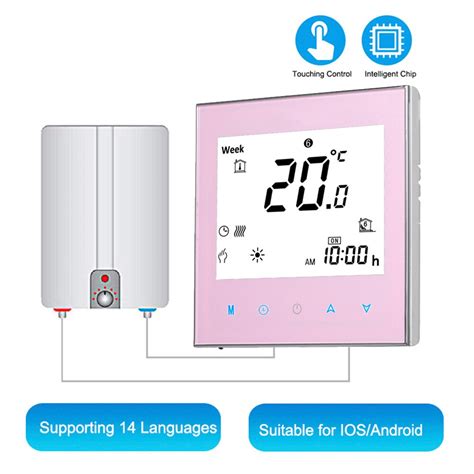 WiFi Smart Home Thermostat WiFi Connection And Voi Grandado