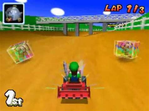 Mario Kart Ds N64 Moo Moo Farm Youtube