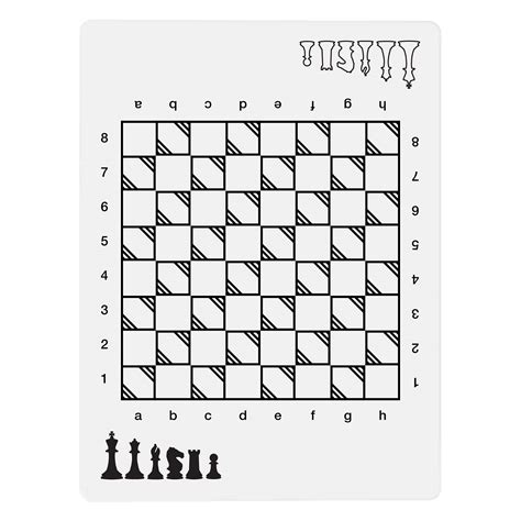 Blank Chess Board