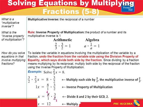 mastering the art of solving equations a comprehensive guide for unit