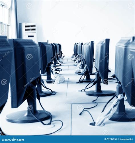 Computer Lab Stock Image Image Of Keyboard Office Corporate 57294251