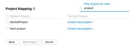 Import From Redmine Youtrack Server Documentation