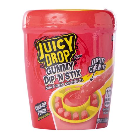 Topps Juicy Drop Gummy Dip And Stix Candy 3 4 Oz Delivery Or Pickup