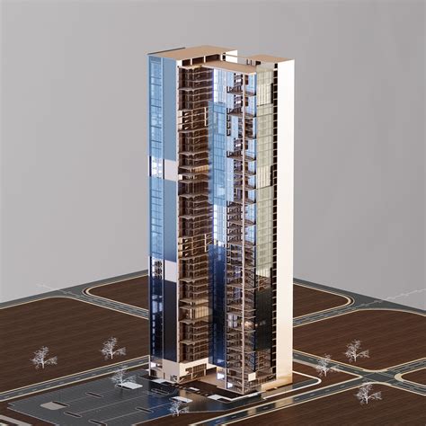 [scene Express Vol 257] Free D5 Scenes Architecture Maquette Render Scene Express D5