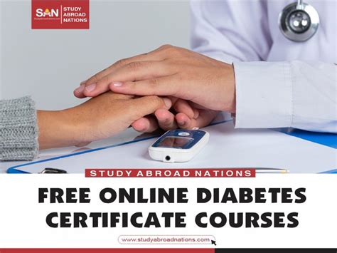 10 Free Online Diabetes Certificate Courses 2022
