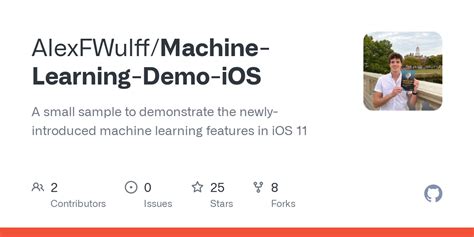GitHub AlexFWulff Machine Learning Demo IOS A Small Sample To Demonstrate The Newly