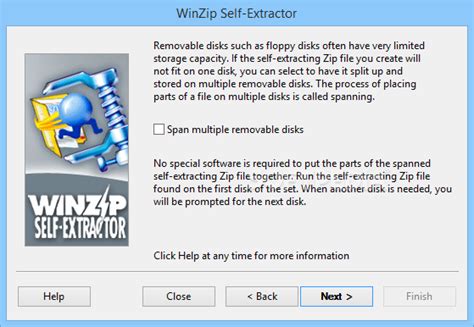 WinZip Self Extractor Download Softpedia