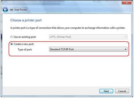 How to install TP-Link Print Server by using Standard TCP/IP port on Windows computer