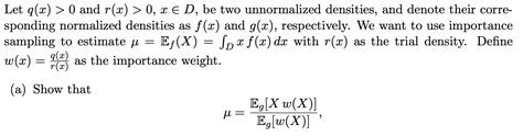 let q x 0 and r x 0 x∈d be two unnormalized