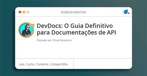 Devdocs O Guia Definitivo Para Documentações De Api