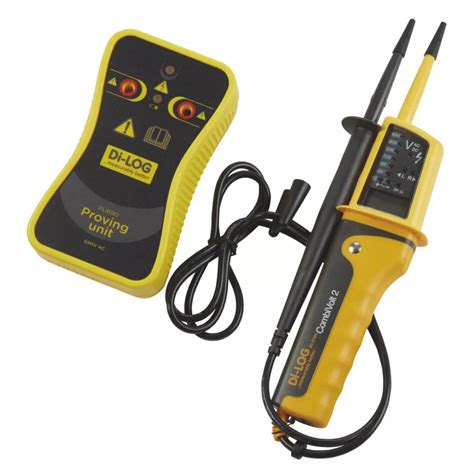 Di Log DLPK CombiVolt V Proving Unit Kit Screwfix