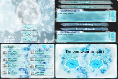 ice template by afiniwind on deviantart