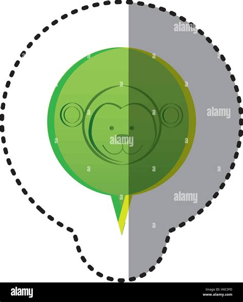 Monkey Communication Stock Vector Images Alamy