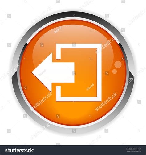 Output Disconnect Button Internet Stock Vector Royalty Free Shutterstock