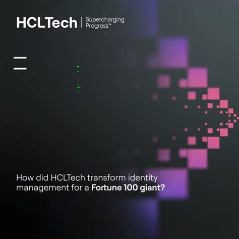 Hcltech Middle East On Linkedin Identitymanagement Digitalsecurity Userexperience