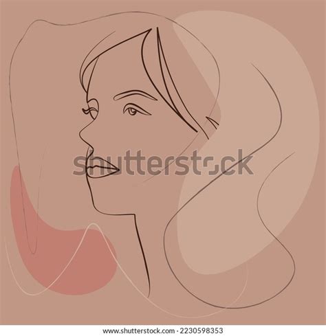 One Continuous Line Hand Drawn Vector Stock Vector Royalty Free 2230598353 Shutterstock