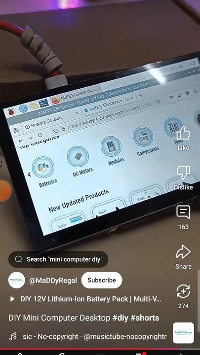 Diy Mini Computer Desktop With Raspberry Pi 48 Diyprojects Diyarduino Viralvideo Attitude 🔥