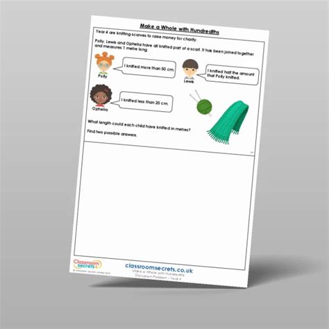 Make A Whole With Tenths Discussion Problem Resource Classroom Secrets