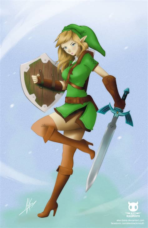 Link Female By Alex Boka On Deviantart