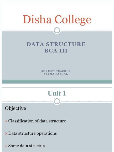Ds Unit1 Ppt2 Pdf Queue Abstract Data Type Data Type