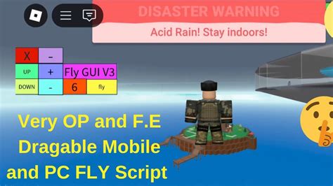️ roblox universal fly script ️ mobile and pc🖥📱 youtube
