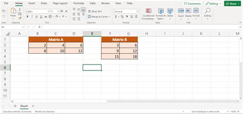 How To Perform Matrix Multiplication In Excel Sheetaki