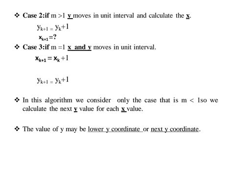 SOLUTION Bresenham S Line Drawing Algorithm Studypool