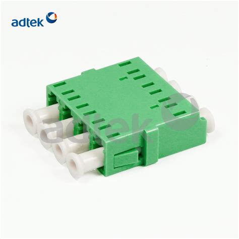 Lc Apc Lc Apc 四工单模无耳光纤适配器电信级 爱德泰adtek
