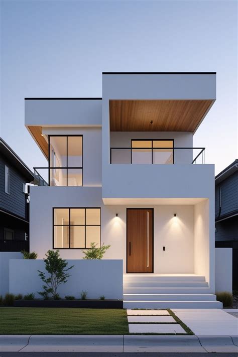 Modern Minimalist House With Large Windows The Art Of Serene