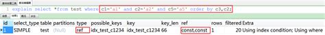 MySQL高级知识七索引面试题分析 developer chan 博客园