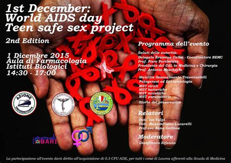Teen Safe Sex Project Bari Contro Aids