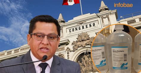 César Vásquez Defiende Su Gestión En Caso Suero Fisiológico De