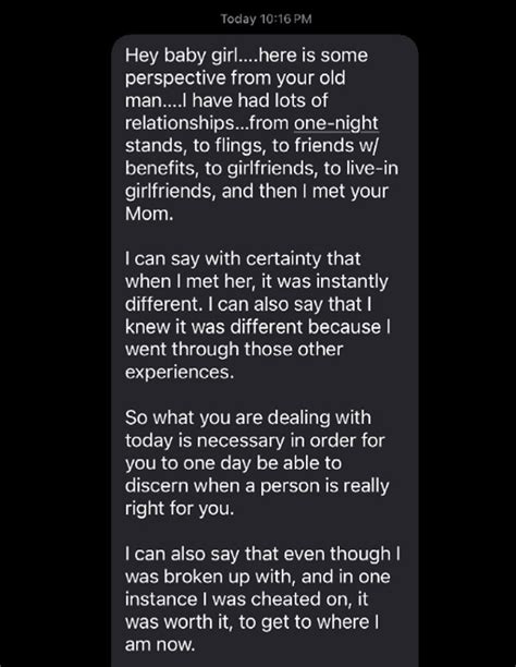 “some Perspective From Your Old Man” Dad Gets Praised For His Text To
