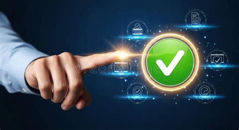 Ai Powered Verification System Stock Illustration Illustration Of