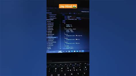 Creat Indian Flag 🇮🇳 Using Html Css Js Indian Flag Viral Shorts Youtube