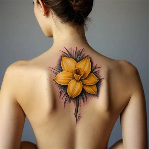 Daffodil Tattoos Meaning Significance 154 Designs Hbtat2