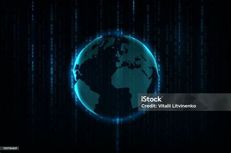 Latar Belakang Teknologi Abstrak Konsep Hacker Programming Coding
