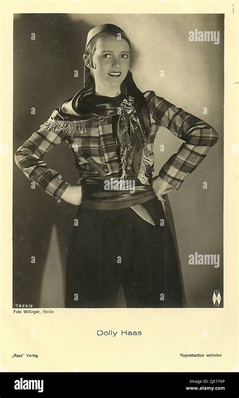 Portrait Of Dolly Haas 004 German Weimar Era Cinema 1918 1935