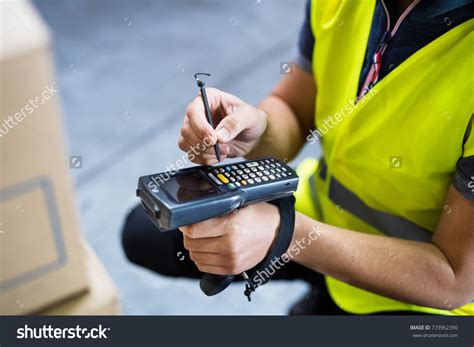 Barcode Scanner Warehouse Images Stock Photos Vectors