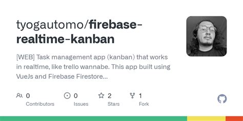 Github Tyogautomo Firebase Realtime Kanban [web] Task Management App