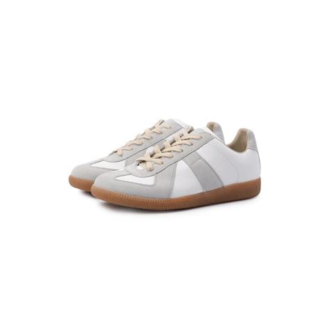 Купить Кожаные кеды Replica Maison Margiela S58ws0109 P1895 за 59950р