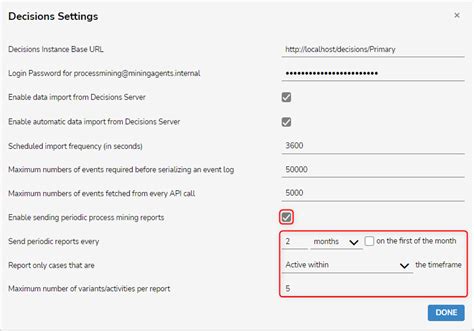 Process Mining Periodic Report