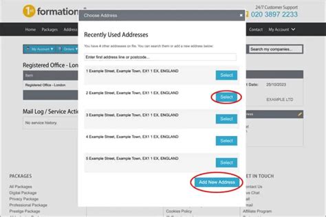 How To Update Your Forwarding Address Rapid Formations