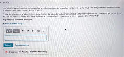solved rules for orbital angular momentum constants periodic