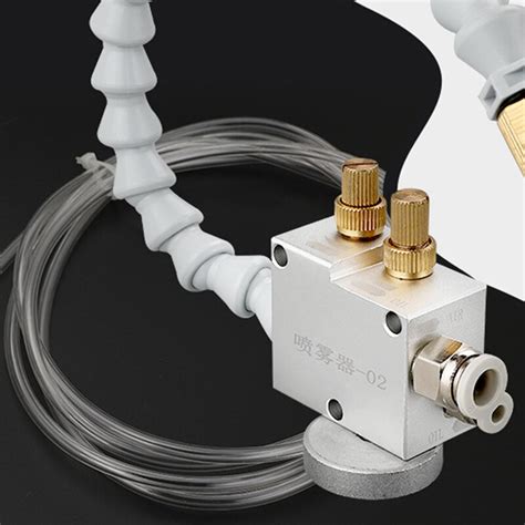 미스트 냉각수 윤활 스프레이 시스템 Cnclathe 밀링 드릴 조각 기계 공구 8mm 파이프 냉각용 목공 기계 및 액세서리