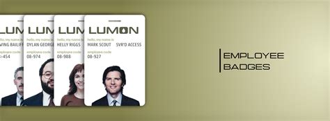 Lumon Employee Badges
