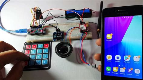 arduino based gsm mobile phone using sim800l