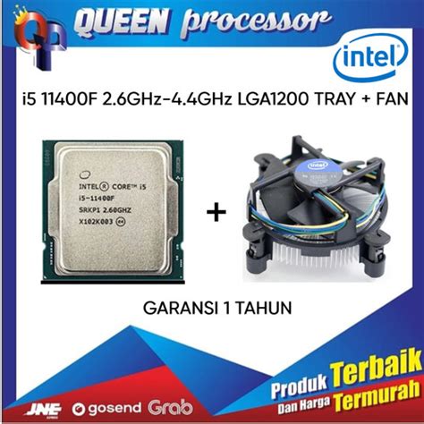 Jual Intel Core I5 11400f [tray Fan] 2 6ghz Socket Lga1200 Jakarta Pusat Queenprocessor