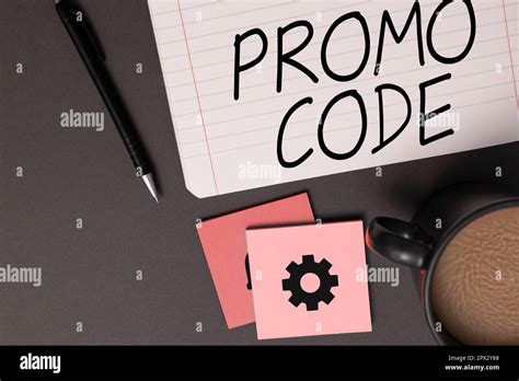 Conceptual Caption Promo Code Business Showcase Digital Numbers That